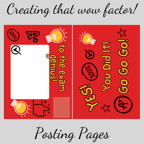 Personalised Exam Congratulations Card to celebrate exam success for ...